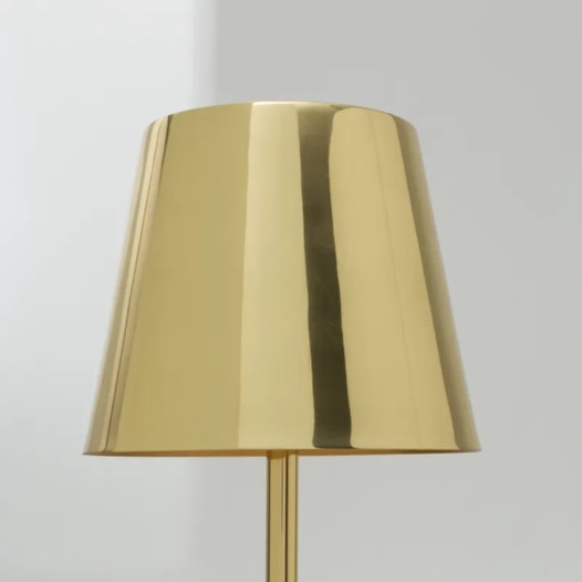 ABAJUR DIDI PINTURA CÚPULA ALUMÍNIO | GOLDEN-ART M903PI - Belluce