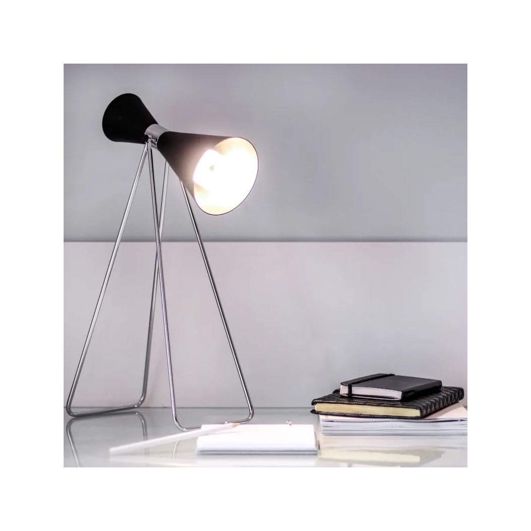 ABAJUR PICASSO CAVALETE AÇO COM CONE PINTURA AÇO/ALUMÍNIO | GOLDEN-ART ...