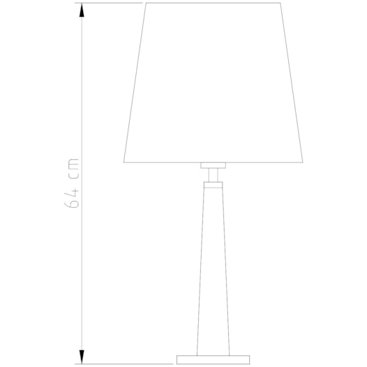 ABAJUR PIRÂMIDE MADEIRA MADEIRA/LATÃO | GOLDEN-ART M662LT - Belluce