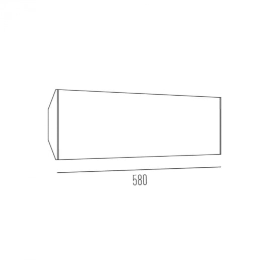 ARANDELA LED SERENA INTERNO IRC 90 21W 2700K | INTERLIGHT 4153-S - Belluce