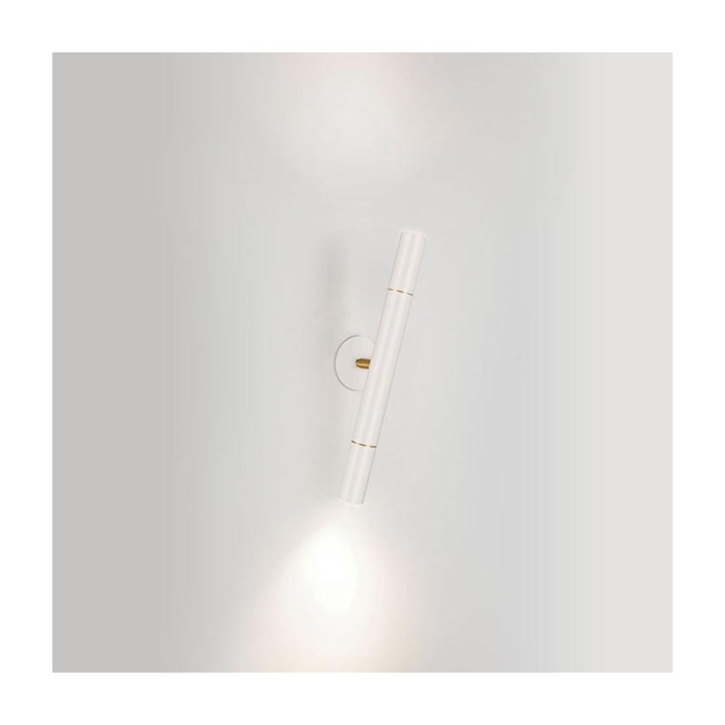 ARANDELA PIPE MÓVEL CILÍNDRICO FACHO DUPLO ABERTO SEM DIFUSOR 2 MINI ...