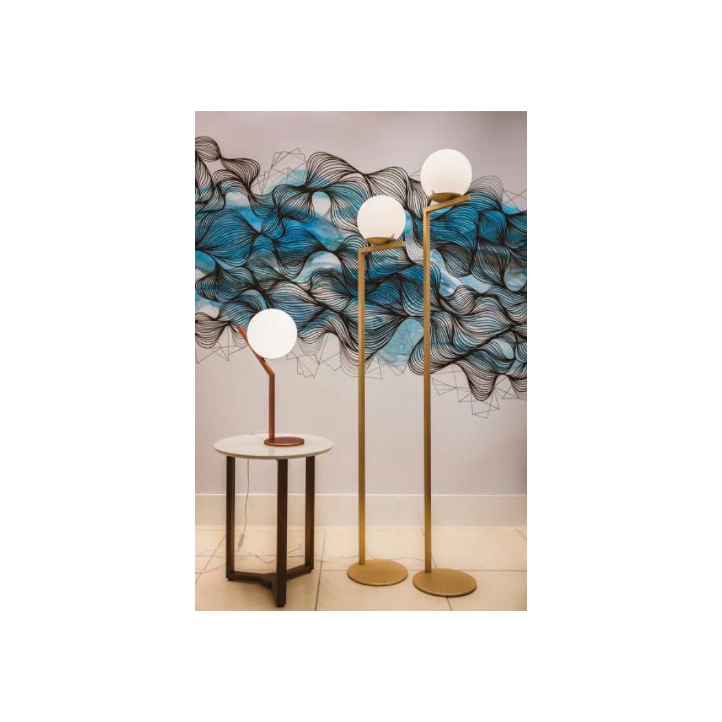 COLUNA ANGULAR C/ GLOBO 1L E27 | USINA 16458/1 - Belluce