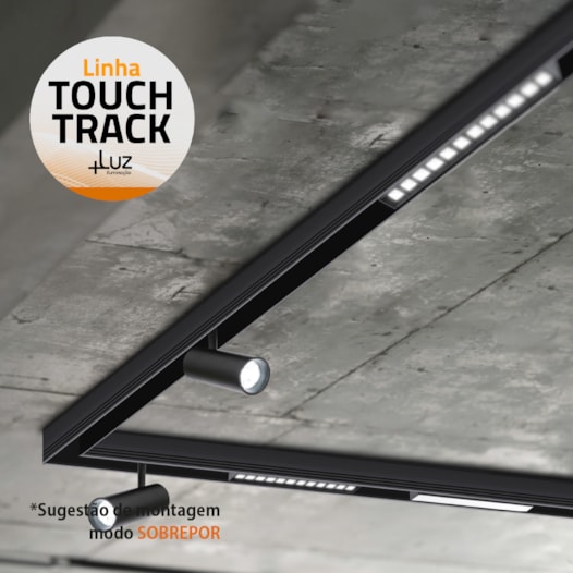 Spot Embutido Track Retangular LED 3000K 12W