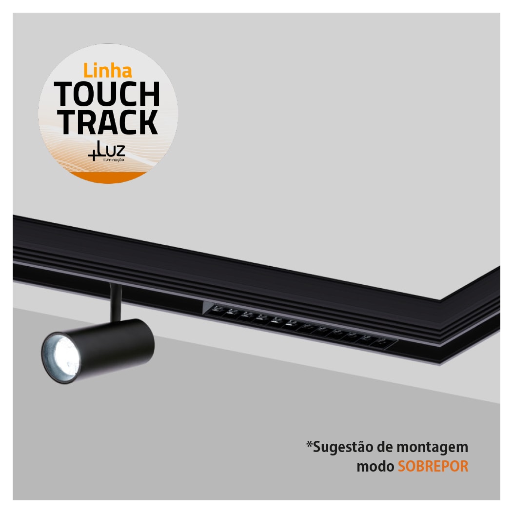 Spot Embutido Track Retangular LED 4000K 12W