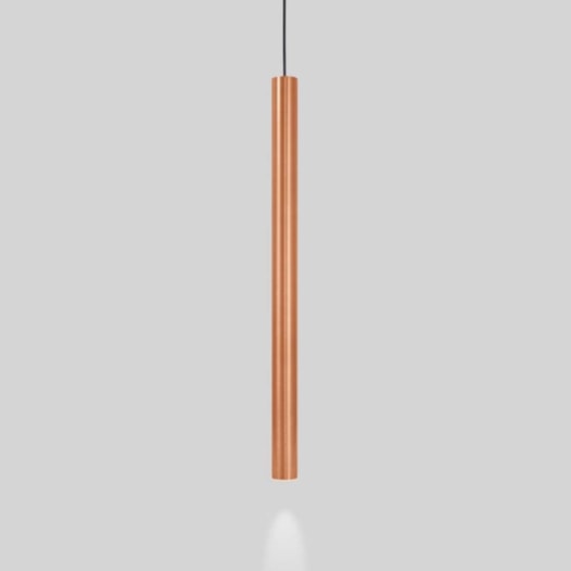 PENDENTE PIPE SLIM CILÍNDRICO COM DIFUSOR MINI DICROICA 40XØ3,8CM METAL ...