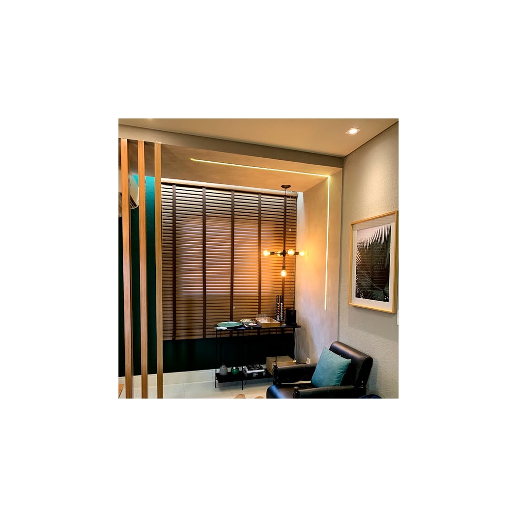 PERFIL DE EMBUTIR LED SOB MEDIDA LINEAR 14,4W/M 12V ALUMÍNIO ...