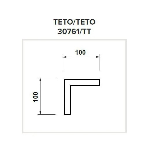 PERFIL DE LED SOBREPOR WOOD ILUMINAÇÃO DIRETA JUNÇÃO TETO/TETO ...