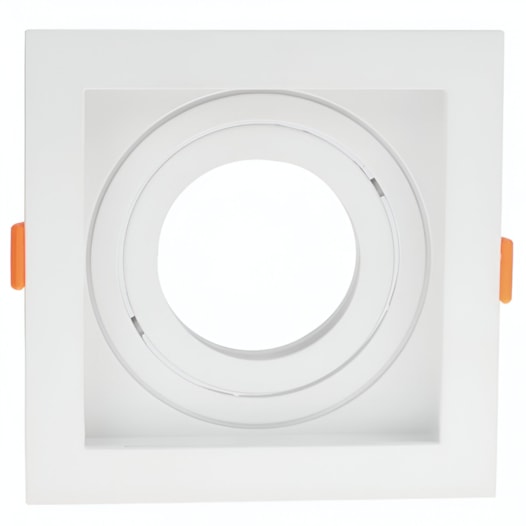 SPOT DE EMBUTIR FLEA QUADRADO AR111 BRANCO | NORDECOR 6199 - Belluce